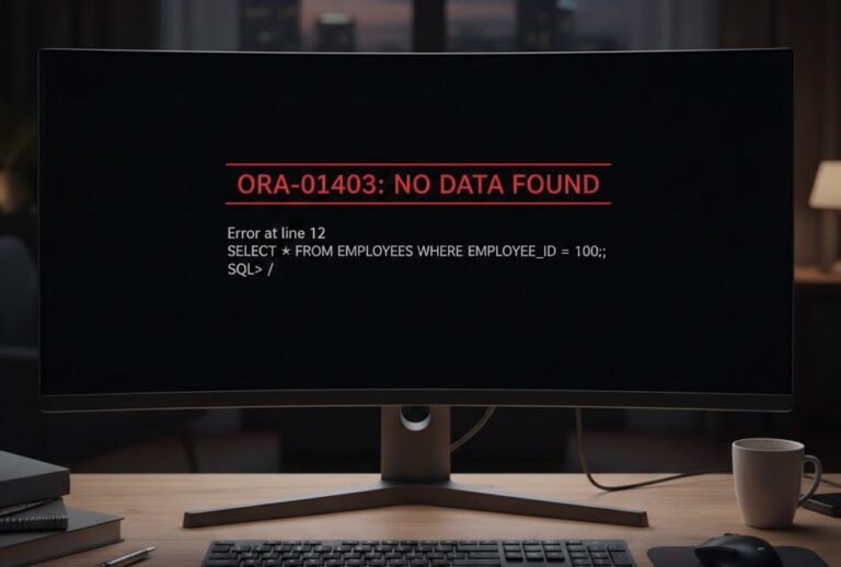 ORA-01403 ｜ データが1件も返らない時の典型原因と修正方法 - 覚え書き.com